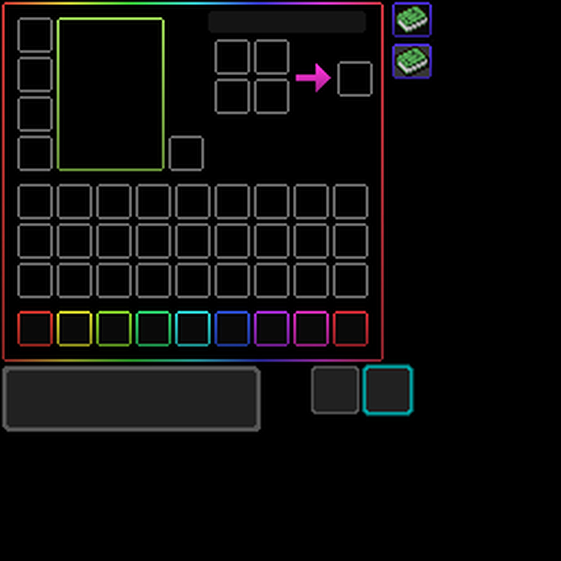 Chromatic GUI [16x] Minecraft Texture Pack