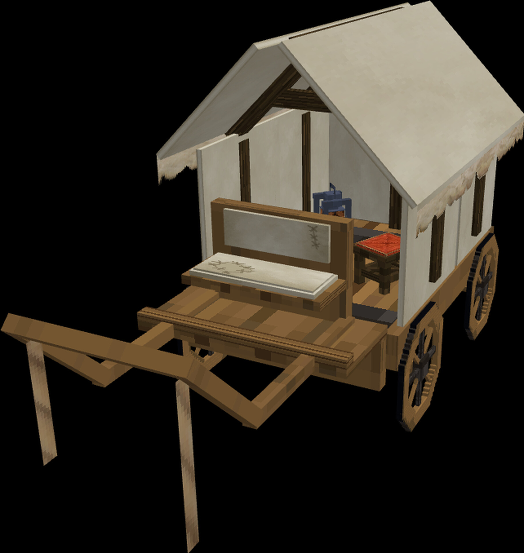 Wagon Decorations 1.19.2 Minecraft Texture Pack