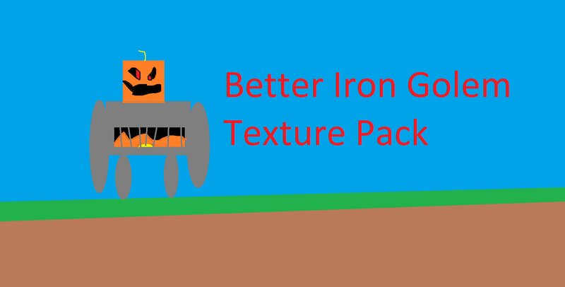 Better Iron Golem (With Sounds!) Minecraft Texture Pack