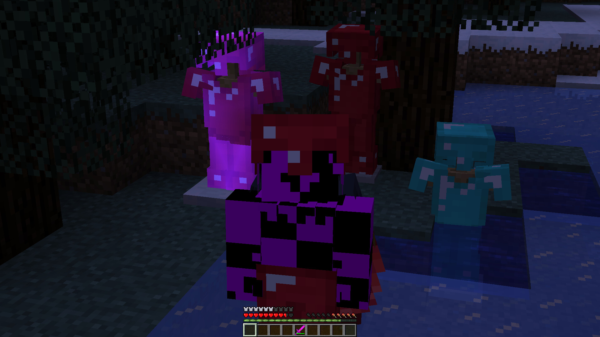 Red Programmer Art Netherite Minecraft Texture Pack
