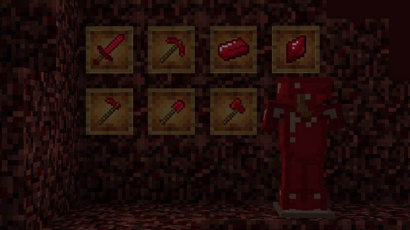 Red Programmer Art Netherite Minecraft Texture Pack