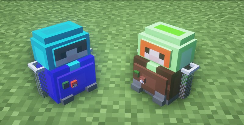 Shulker Box Backpacks Minecraft Texture Pack