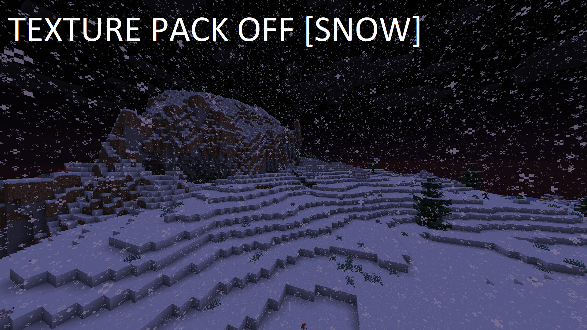Fabulous rain/snow Minecraft Texture Pack