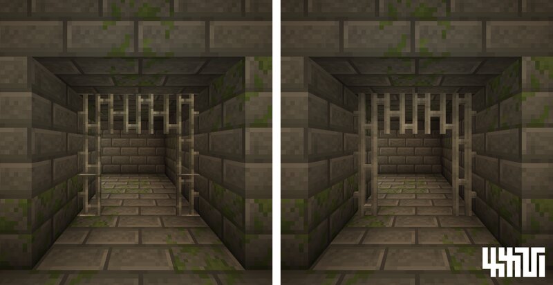 XXVI's Enhanced Iron Bars Minecraft Texture Pack