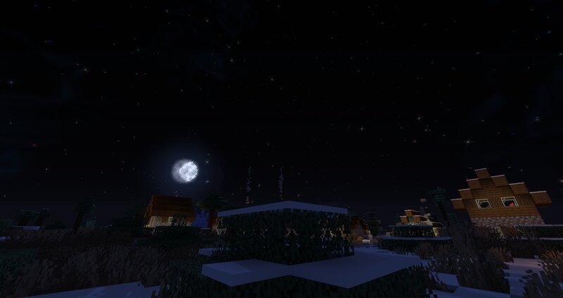 Dynamic Night Sky Minecraft Texture Pack