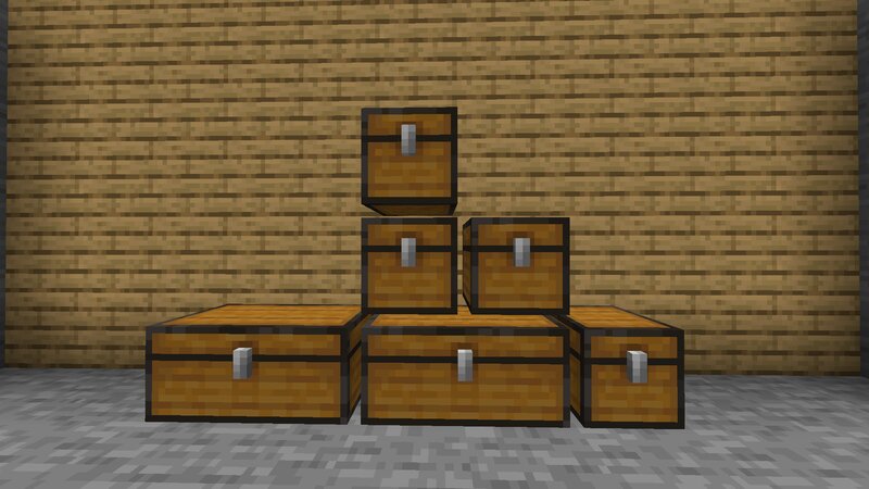 Cleaner Chests Minecraft Texture Pack