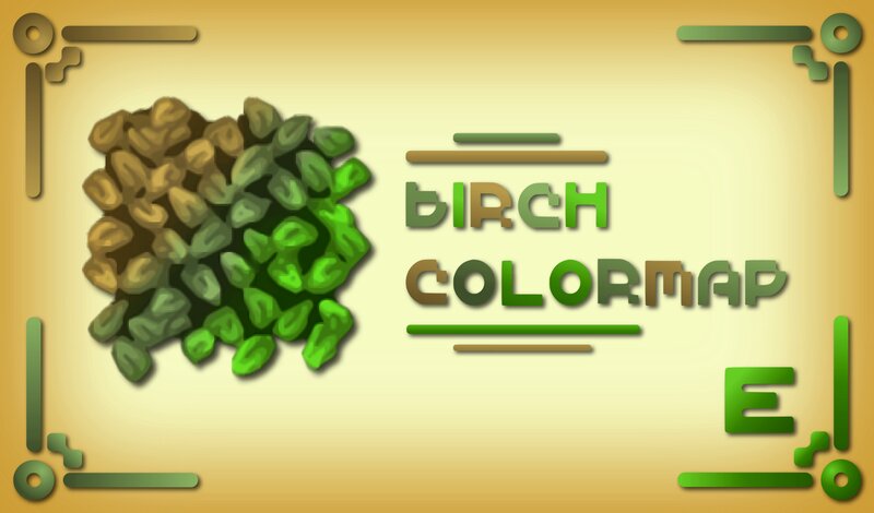 Birch Colormap Minecraft Texture Pack