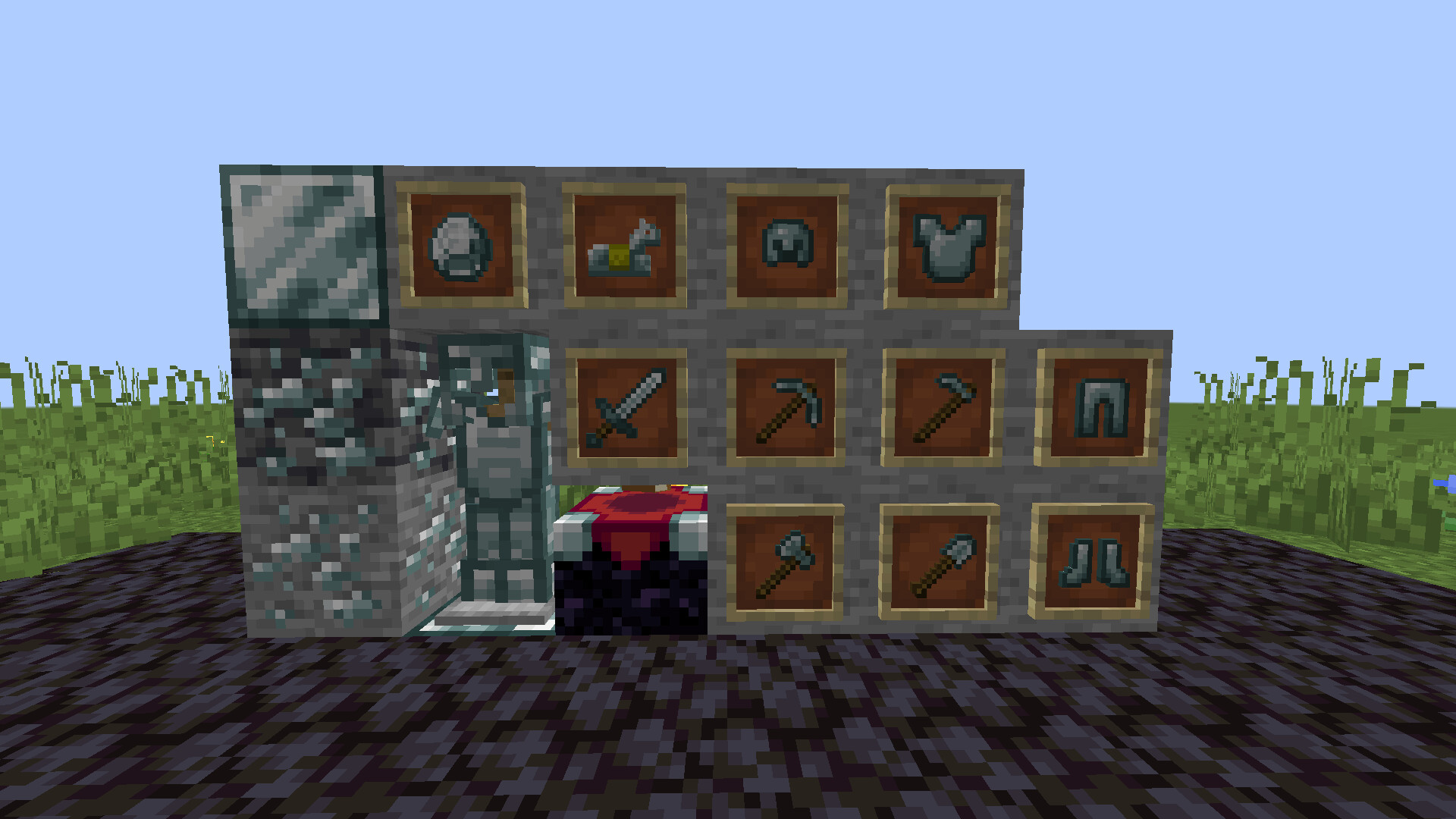 Pillager diamond Minecraft Texture Pack