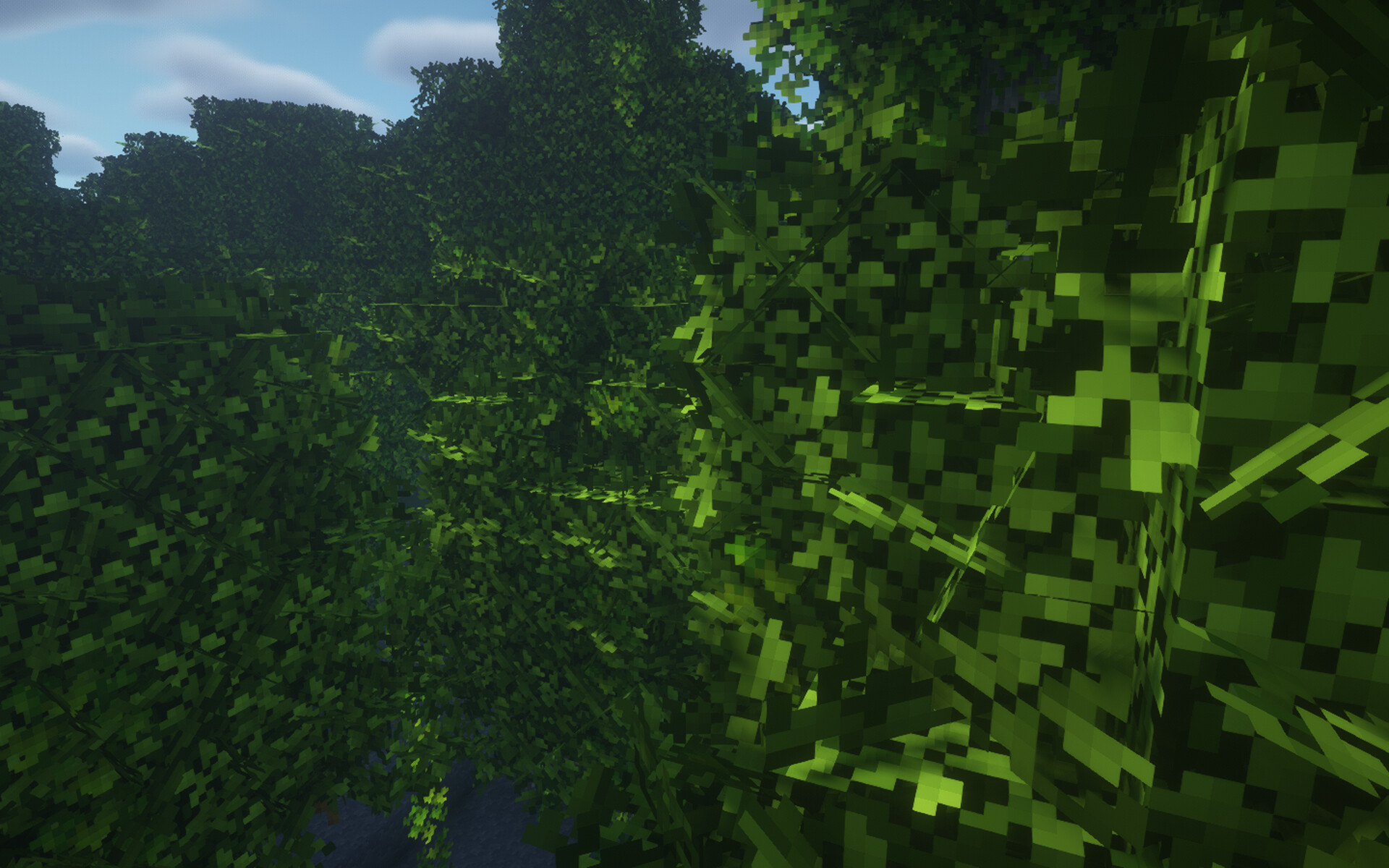 Gali's Bushy Leaves | Mizuno's 16 Craft Add-on Minecraft Texture Pack