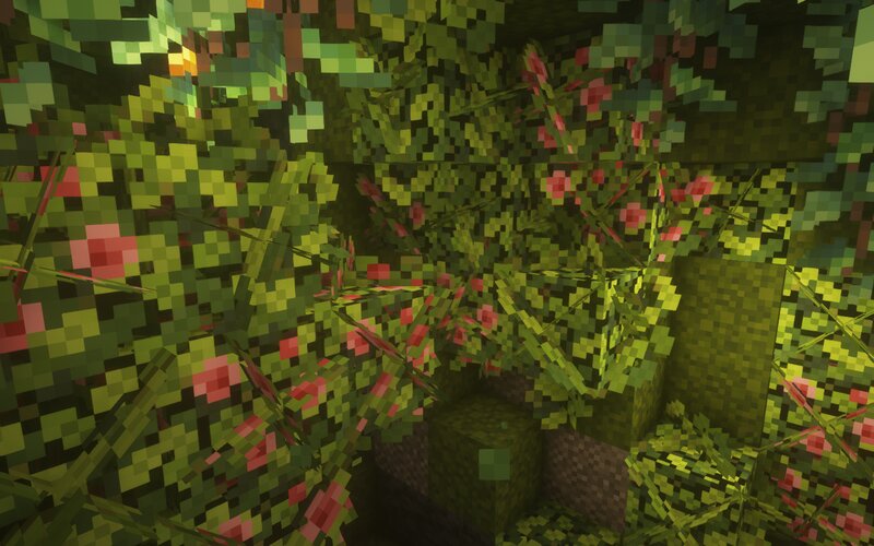 Gali's Bushy Leaves | Mizuno's 16 Craft Add-on Minecraft Texture Pack
