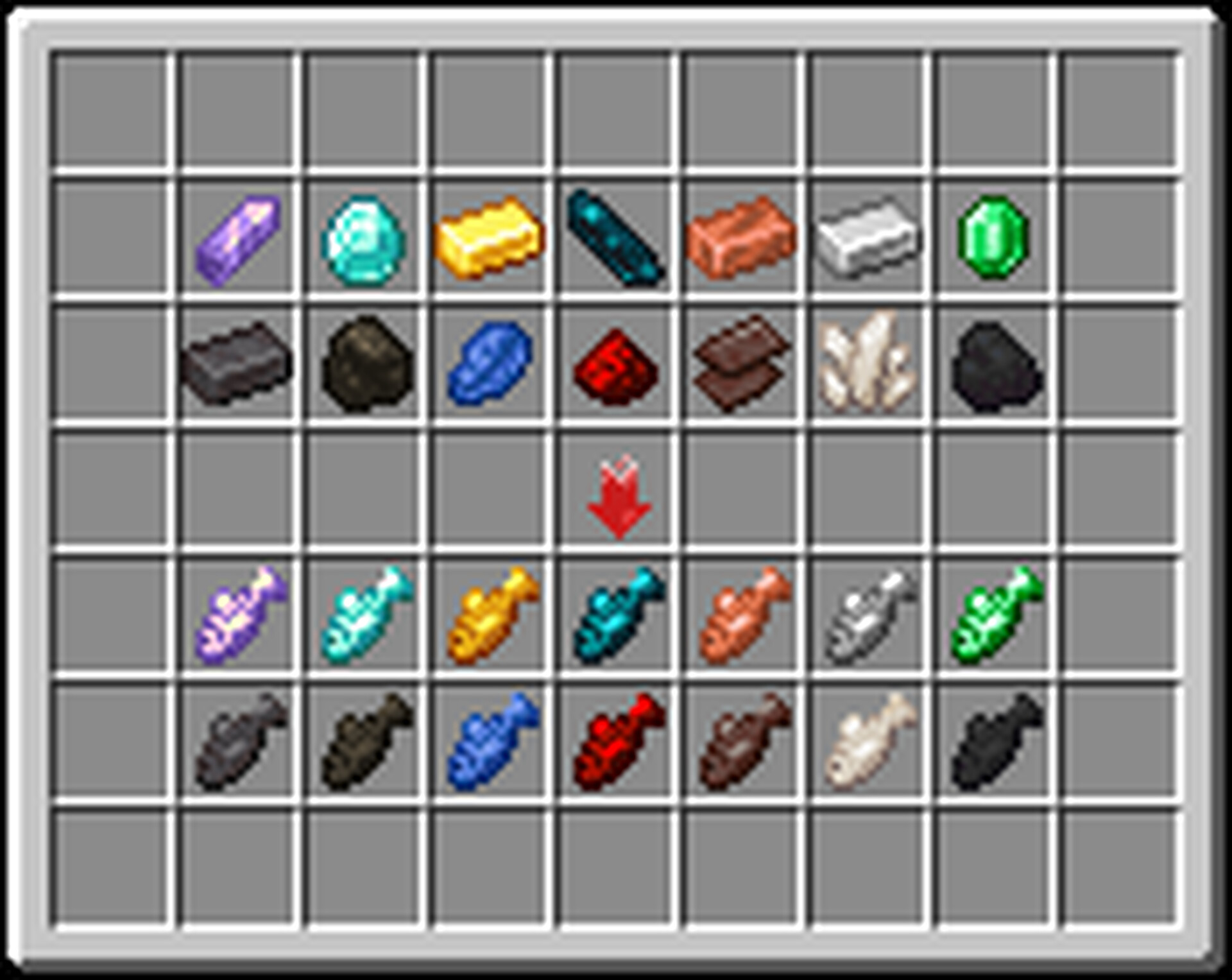 Fish Ores Minecraft Texture Pack