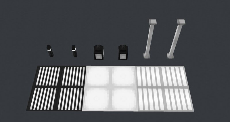 Better Modern Default (black slabs, stairs, etc.) Minecraft Texture Pack