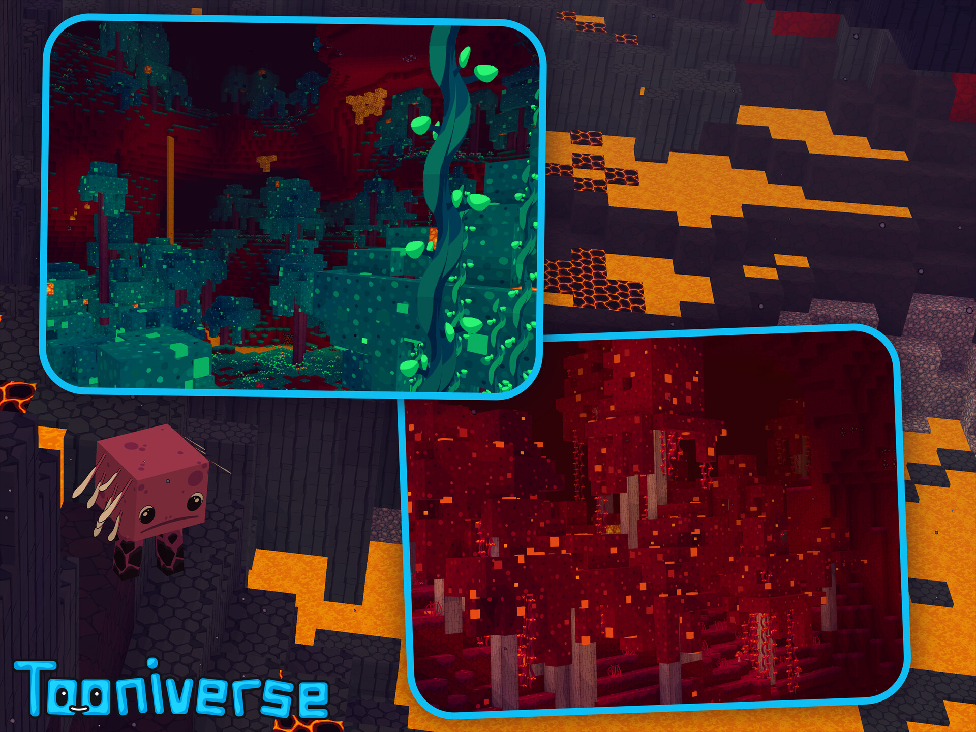 Tooniverse - Complete 256x Cartoony & Cute Resource Pack! Minecraft ...