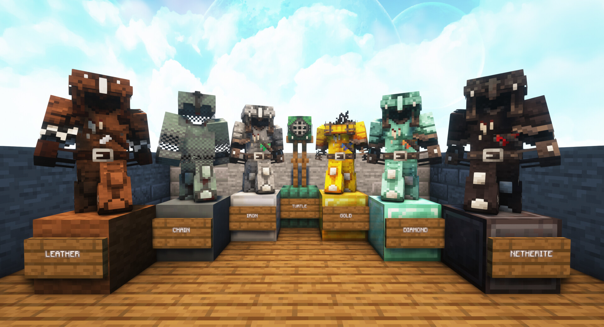 Kal's Grimdark Heavy Armor [1.18+] Minecraft Texture Pack