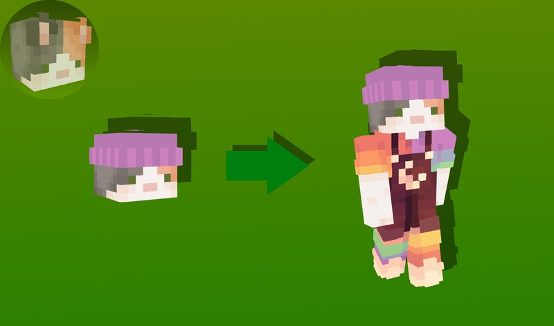 Head2Player [OptiFine] Minecraft Texture Pack