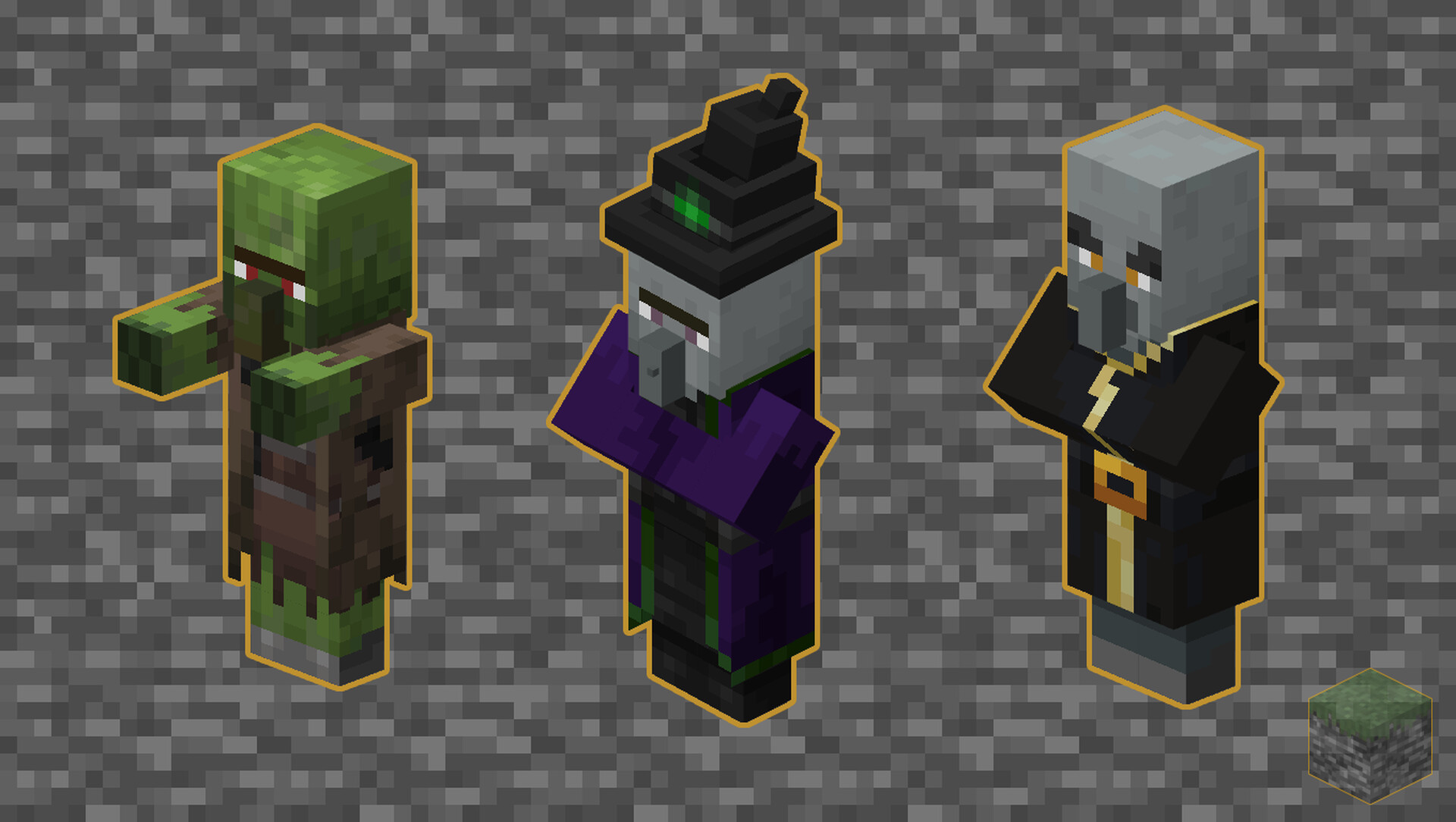 Modified Mobs | Bedrock Tweaks Minecraft Texture Pack