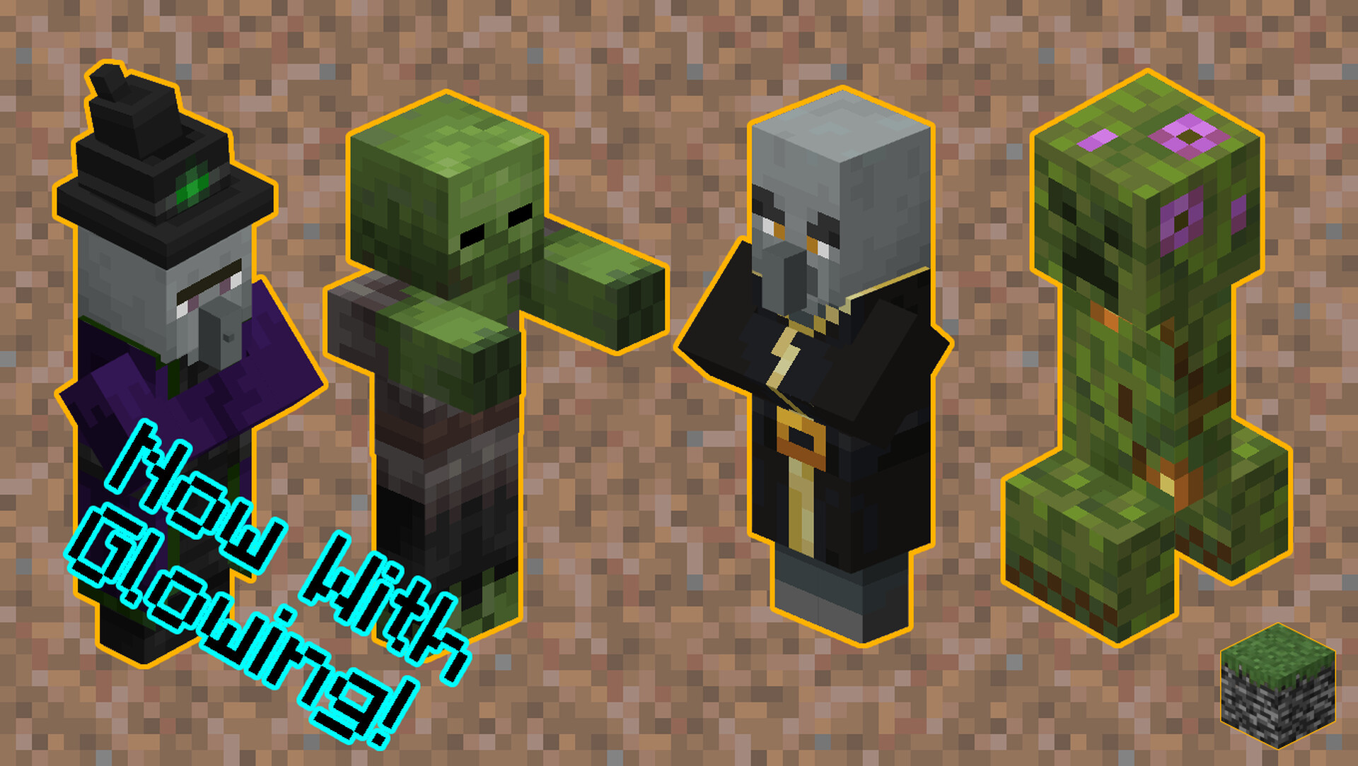Modified Mobs | Bedrock Tweaks Minecraft Texture Pack