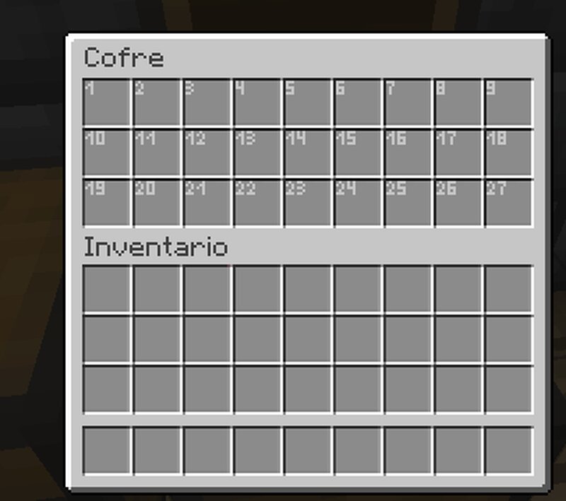 numerical chest Minecraft Texture Pack