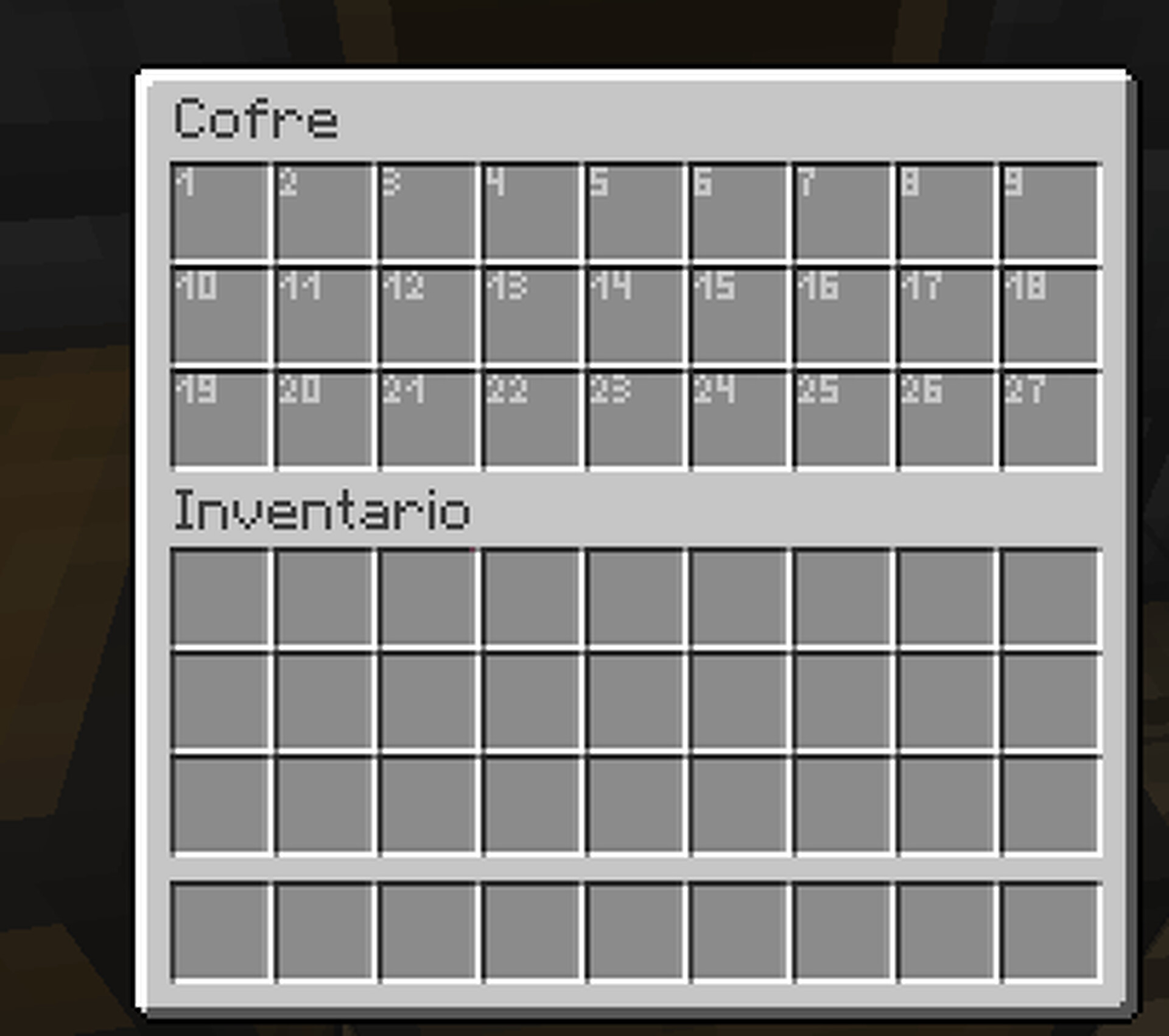 numerical chest Minecraft Texture Pack