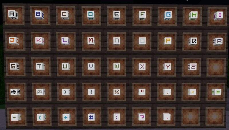 Buildy Blocks Minecraft Texture Pack
