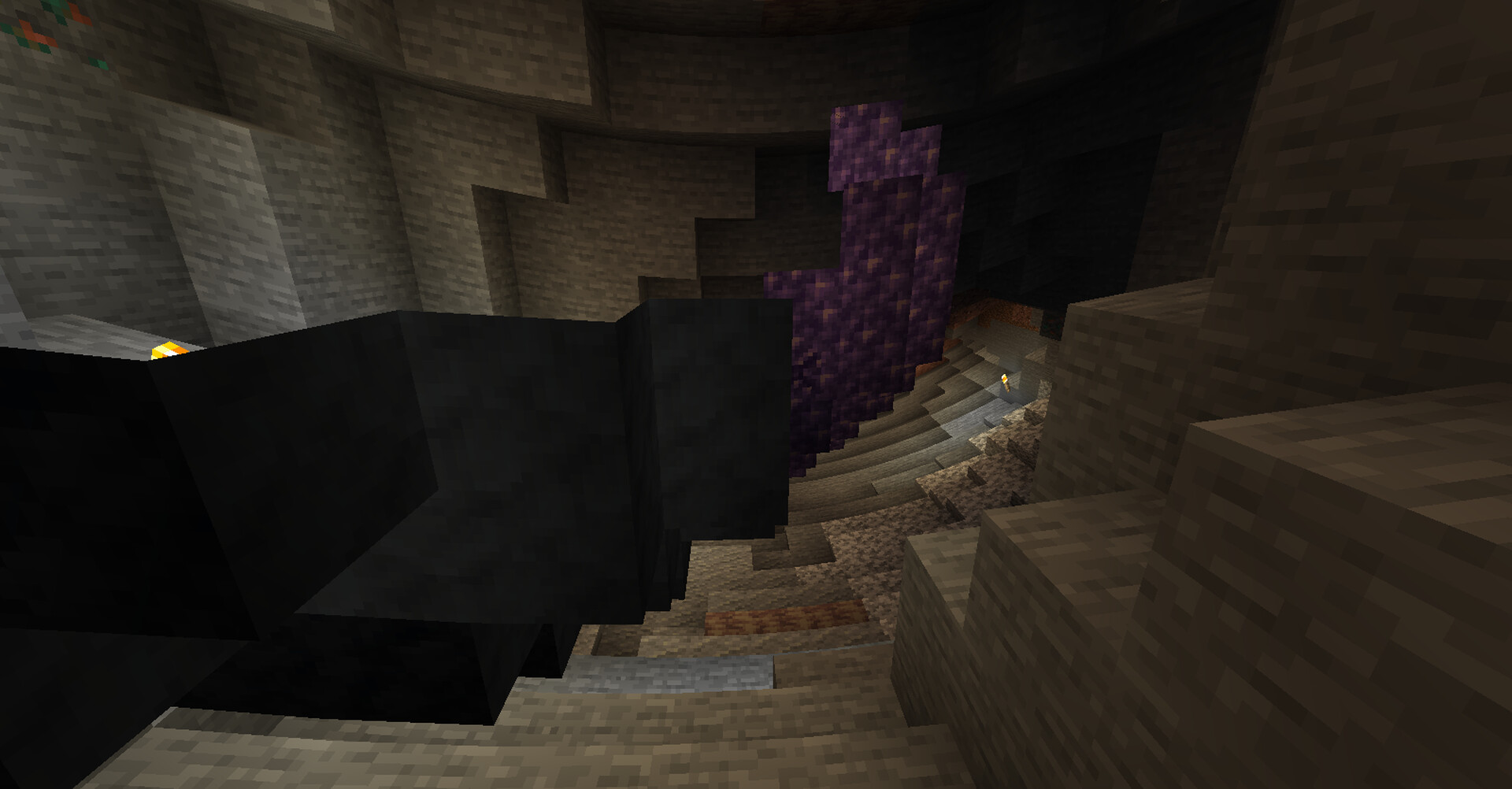 Curved World Shader Minecraft Texture Pack