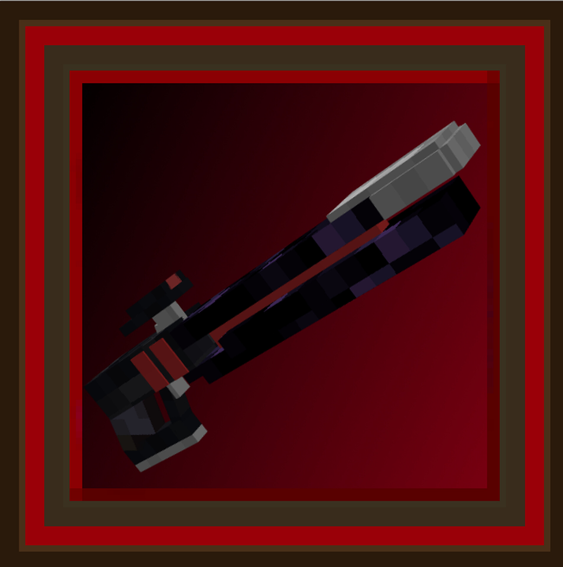 Fortnite Railgun custom model Minecraft Texture Pack