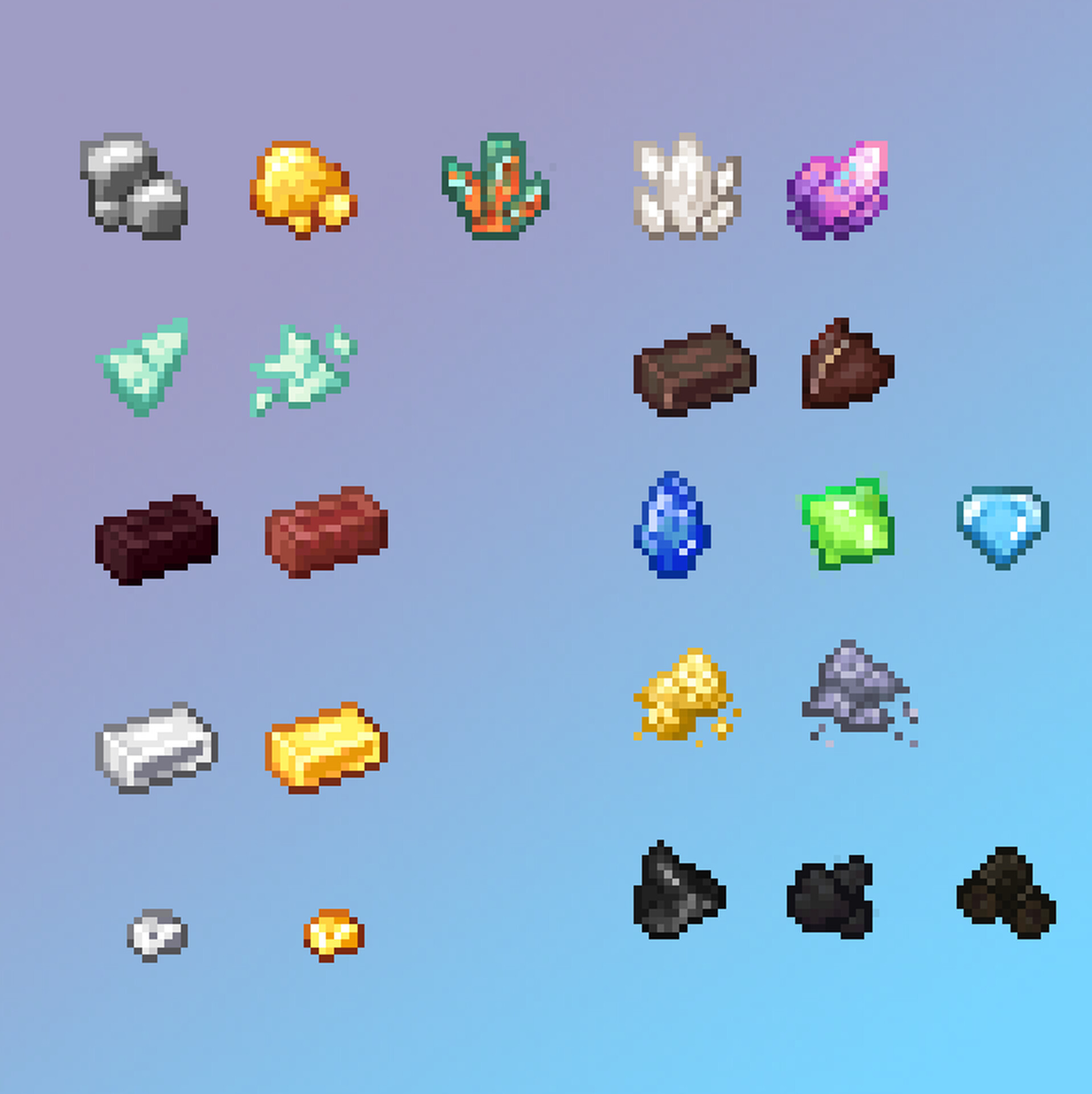 Better ore Minecraft Texture Pack