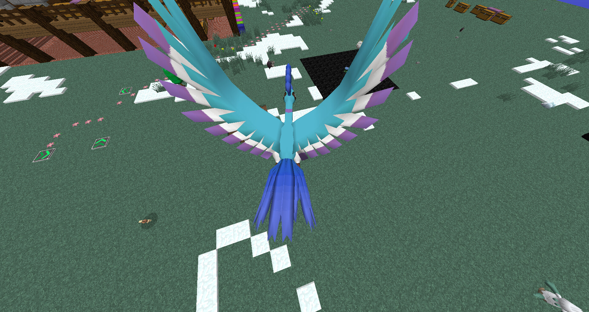 Blue Ho-oh Minecraft Texture Pack