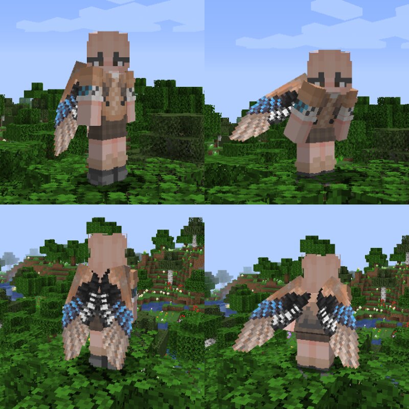 Jay Wings Elytra Minecraft Texture Pack