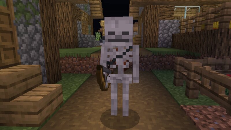 Simple Skeleton Quiver | Bedrock Port Minecraft Texture Pack