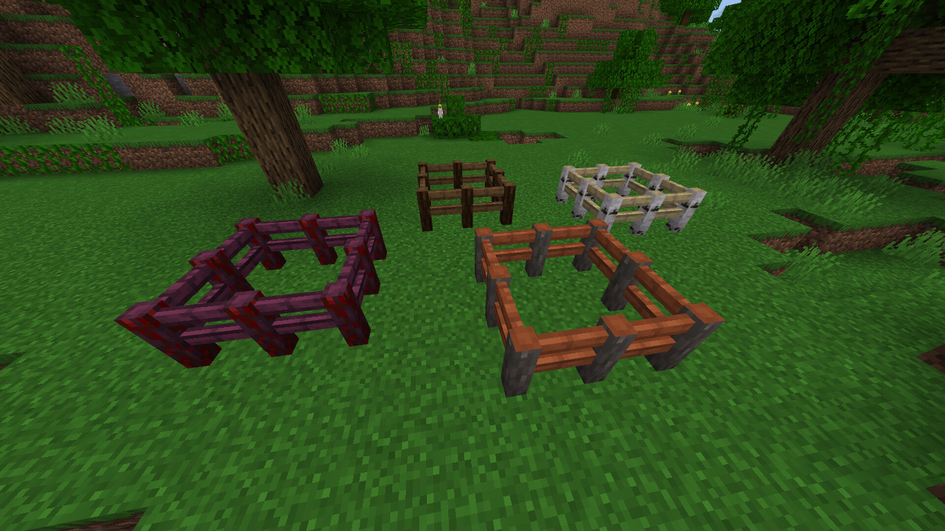 Log Fence Posts | Bedrock Tweaks Minecraft Texture Pack