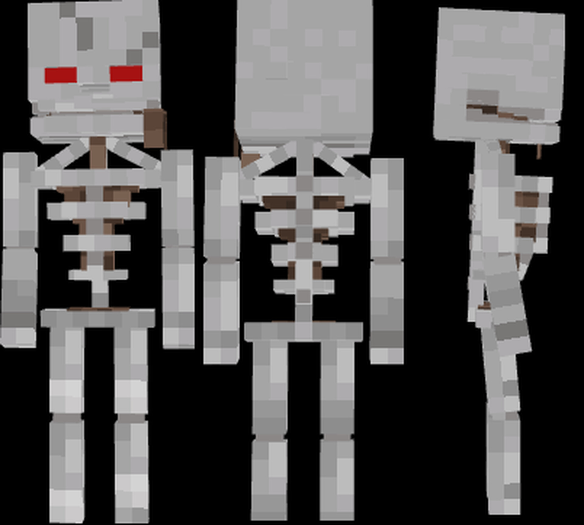 new skeleton model Minecraft Texture Pack