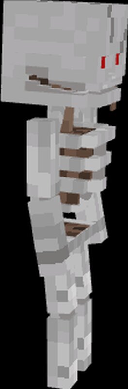 new skeleton model Minecraft Texture Pack