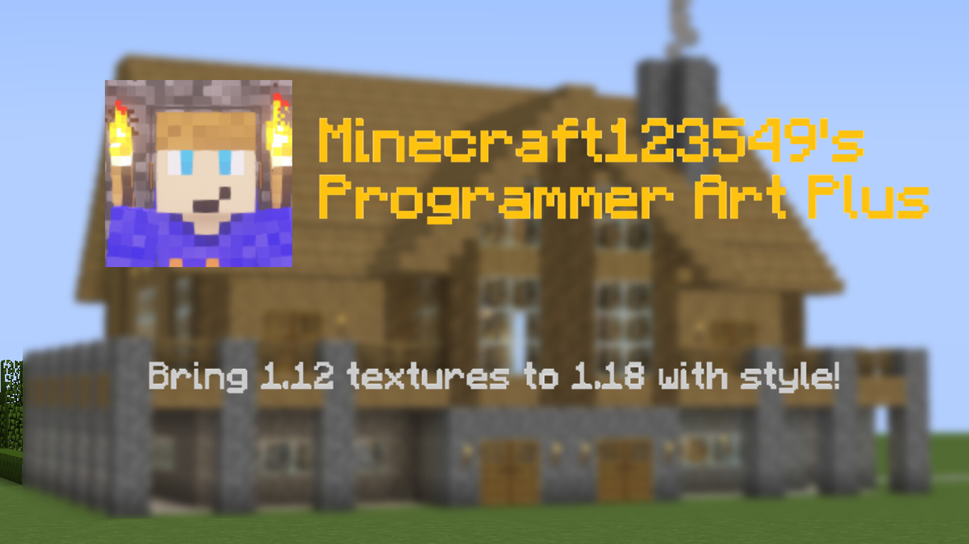 MC123549's Programmer Art Plus Minecraft Texture Pack