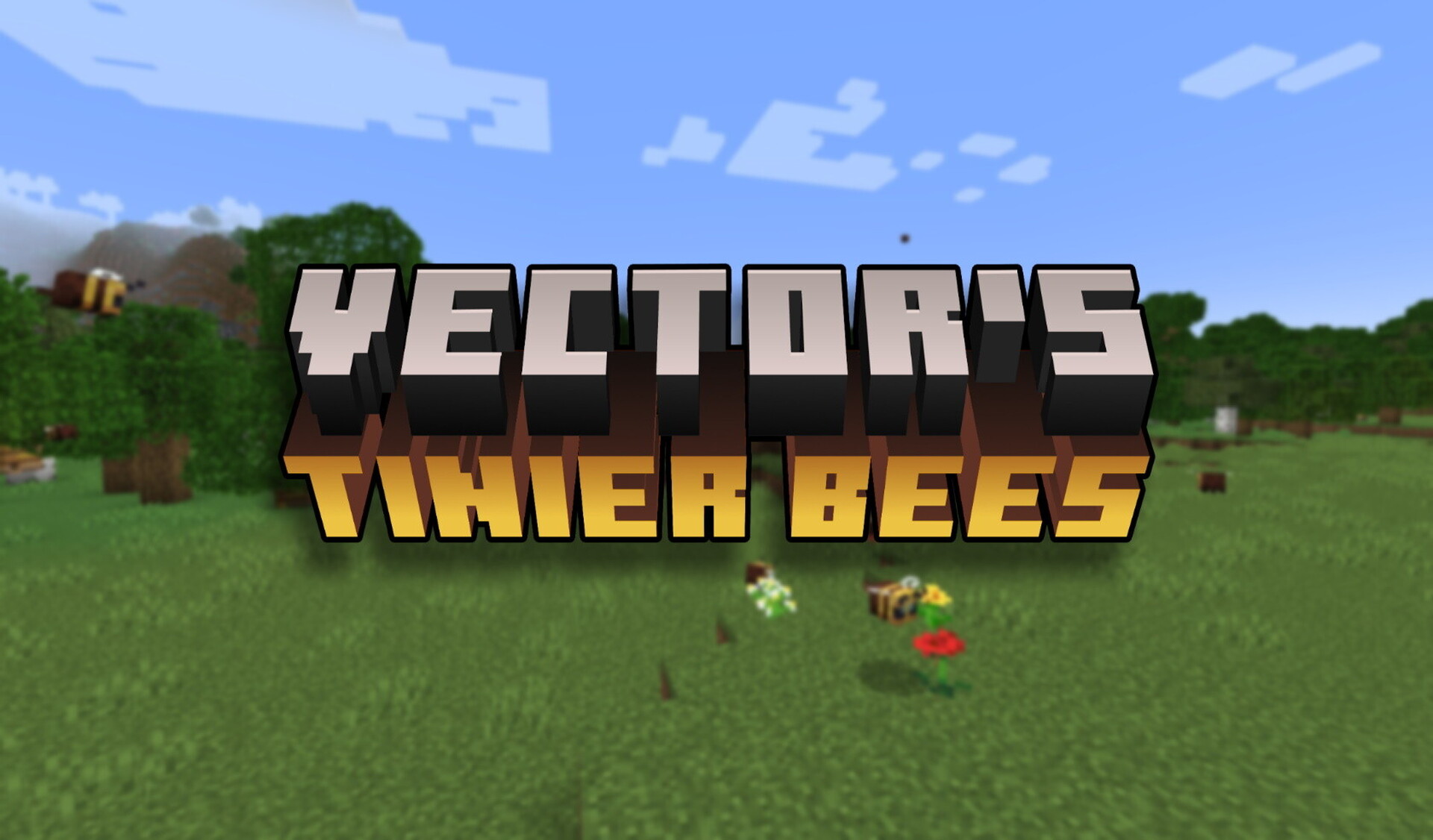 Vector's tinier bees Minecraft Texture Pack