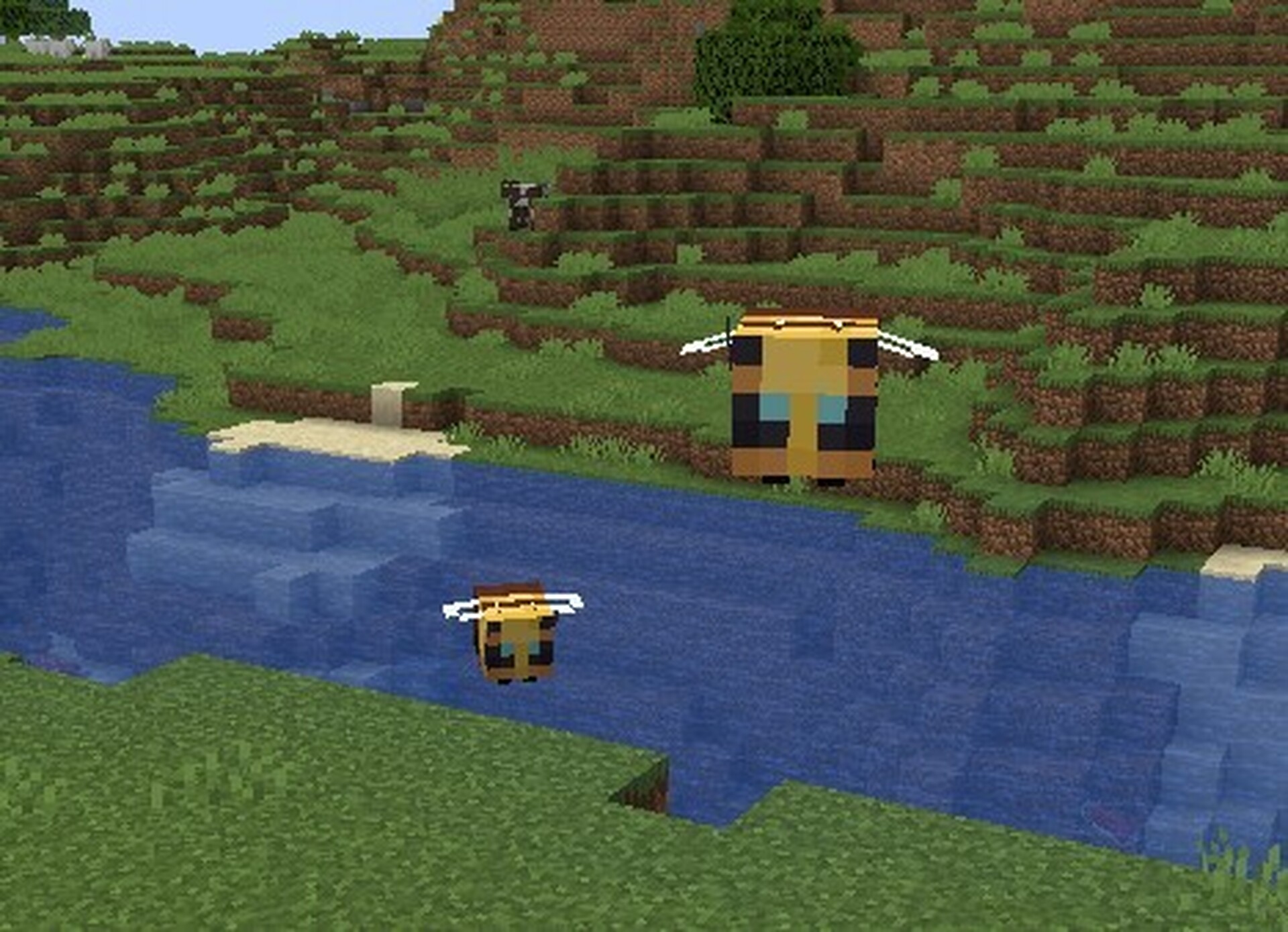 Vector's tinier bees Minecraft Texture Pack