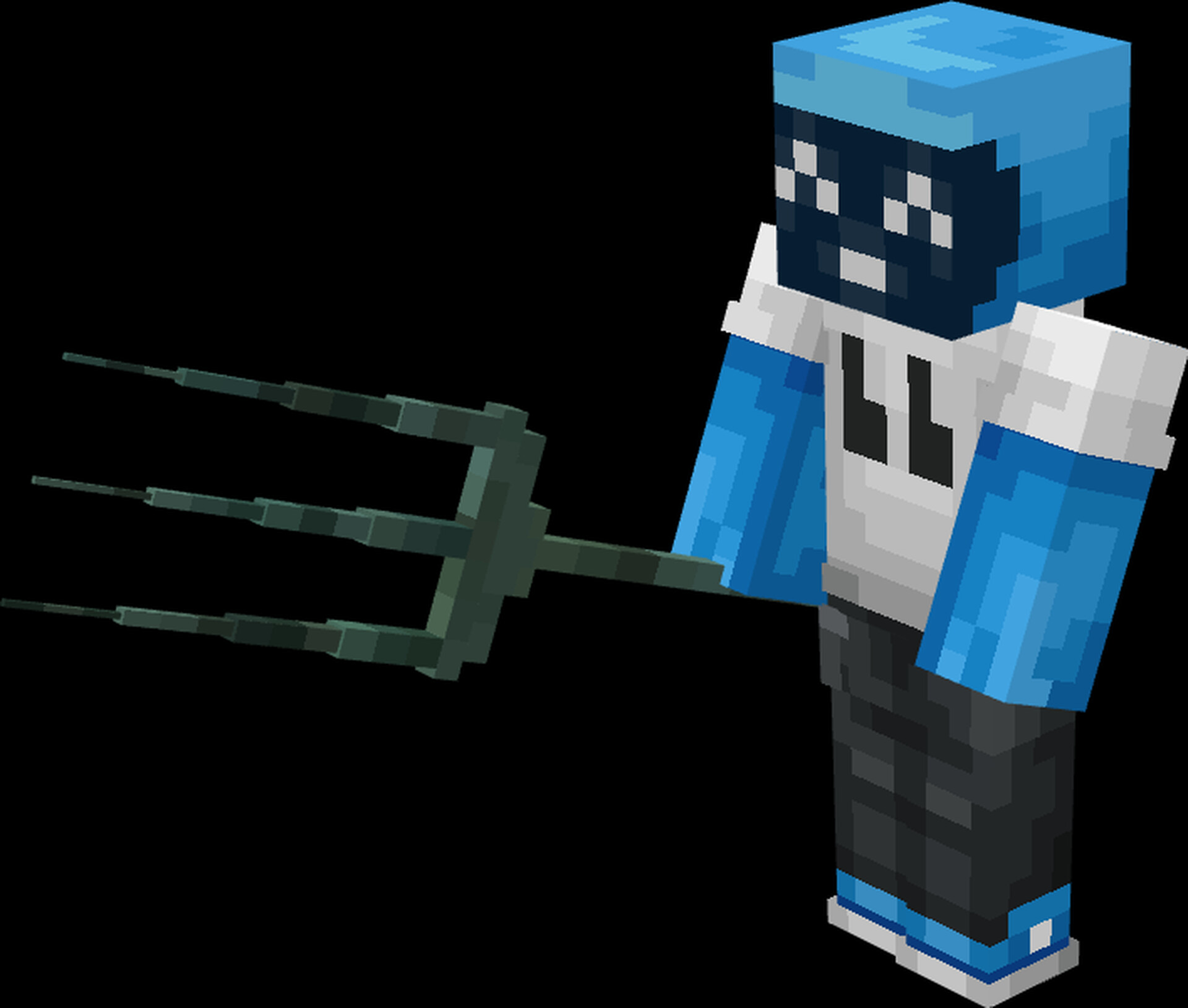 Realistic trident Minecraft Texture Pack