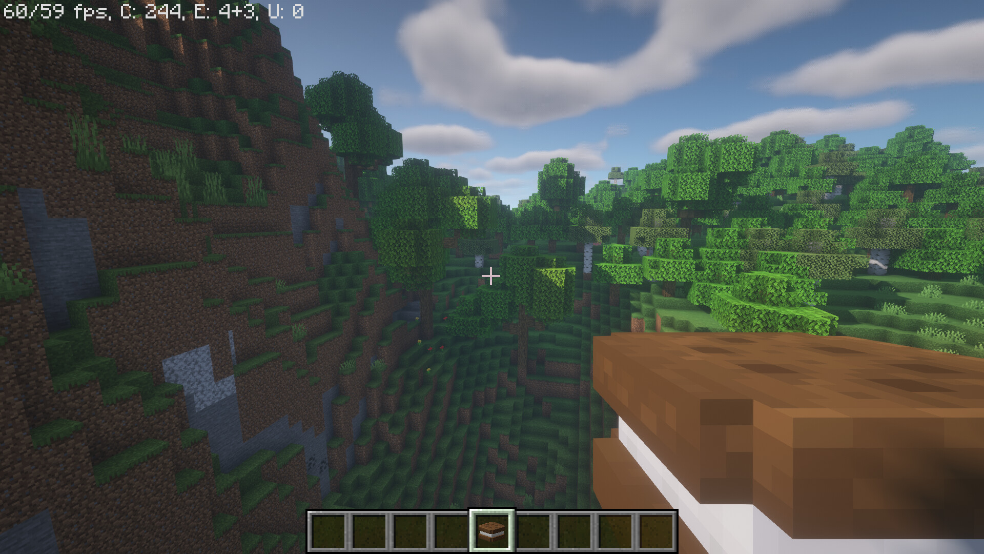 Cake replaced by 3D Biscuit Minecraft Texture Pack