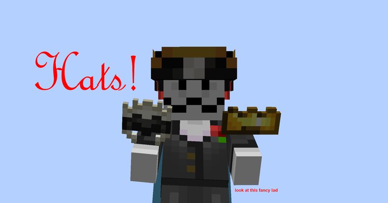 Hats! [+5 New Hats] Minecraft Texture Pack