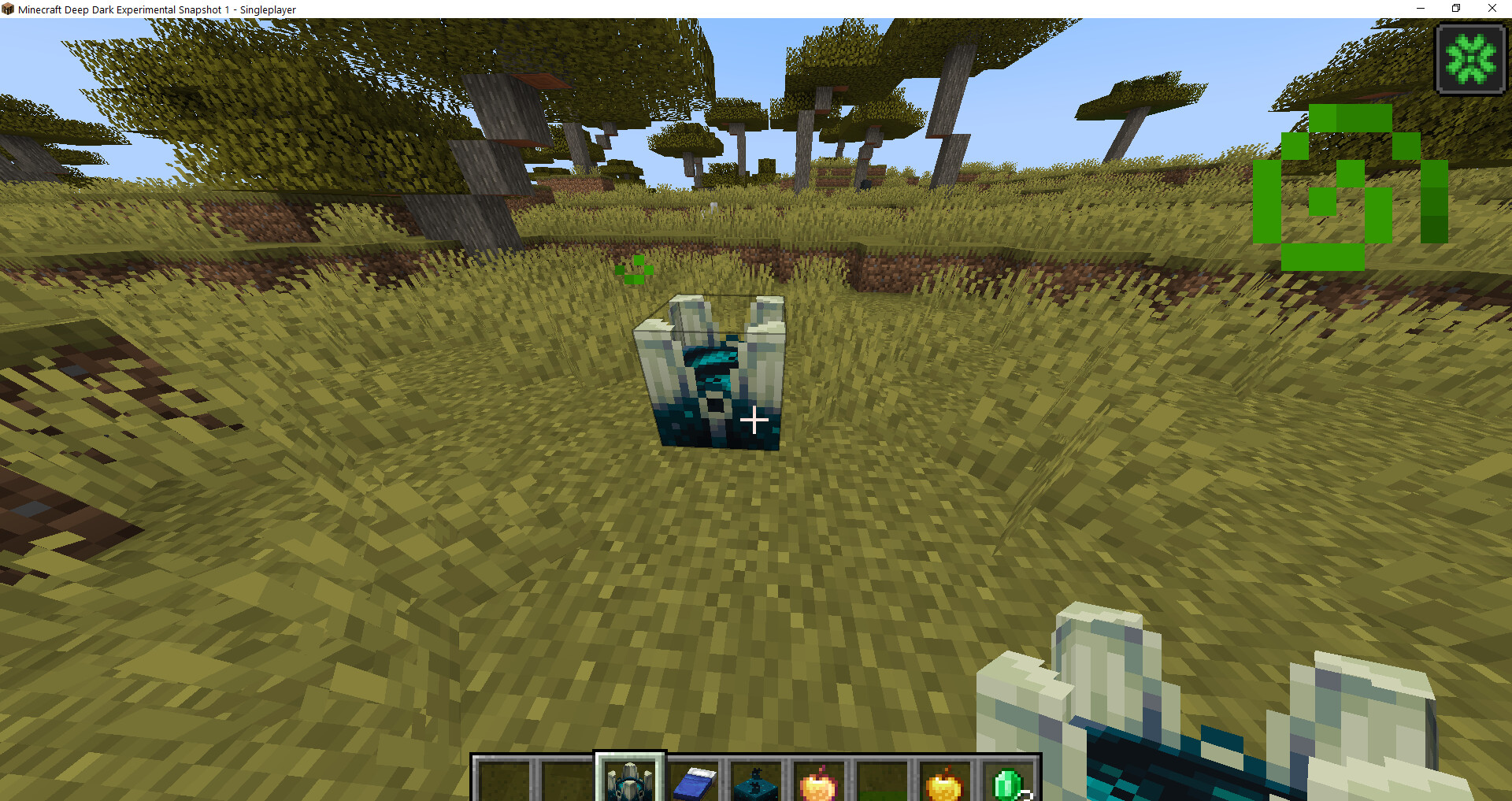 old bedrock beta sculk shrieker model Minecraft Texture Pack