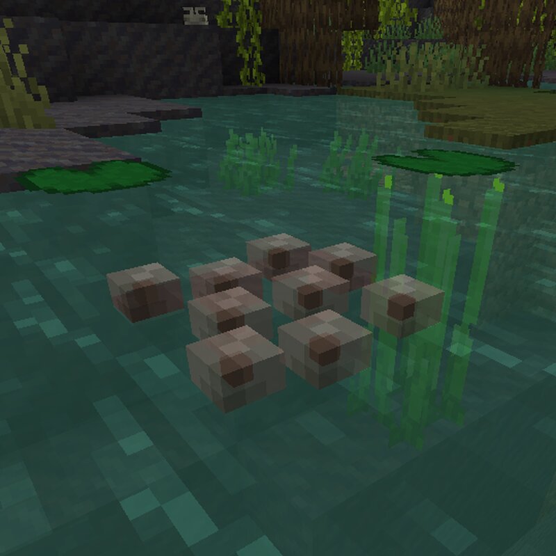 🐸 Slimey Frogspawn - custom model for frogspawn 🐸 Minecraft Texture Pack