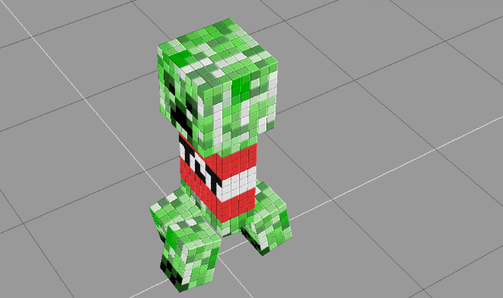 TNT Creeper Minecraft Texture Pack