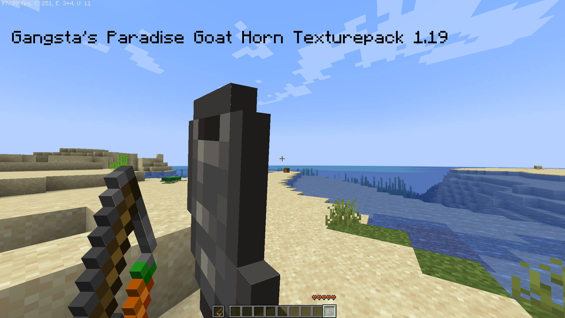 Gangsta's Paradise Choir - Goat Horn 1.19 Minecraft Texture Pack