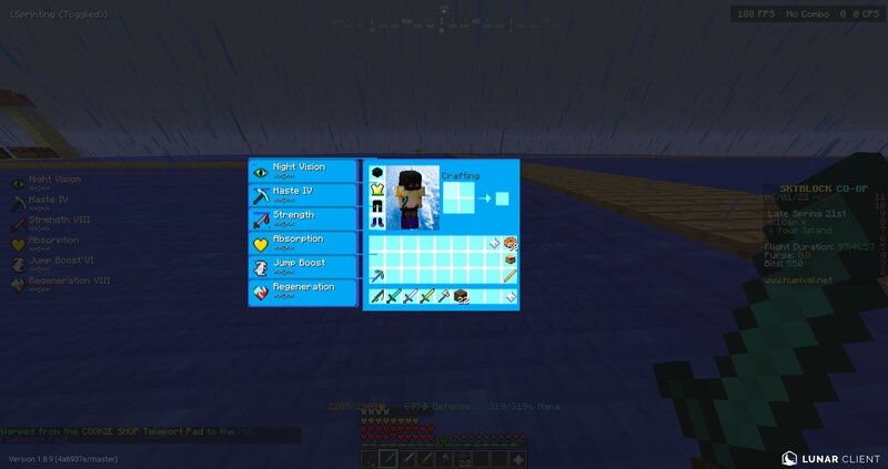 Iced Out GUI Minecraft Texture Pack