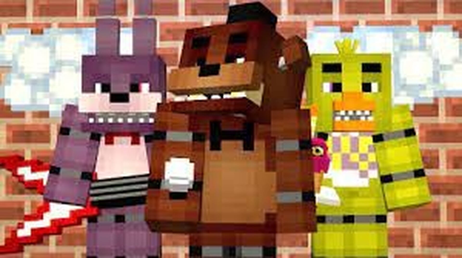fnaf pack for my fnaf map Minecraft Texture Pack