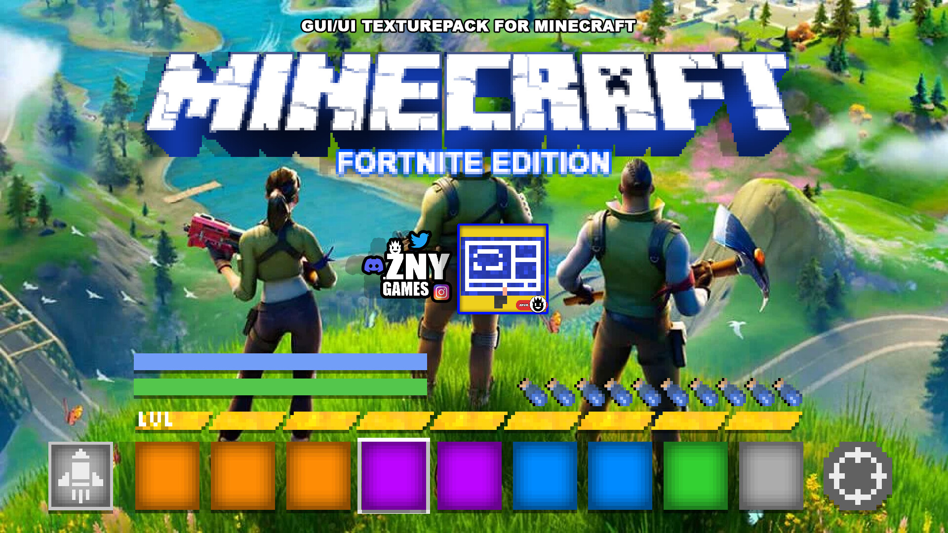 FORTNITE EDITION [JAVA] 🔫 Minecraft Texture Pack