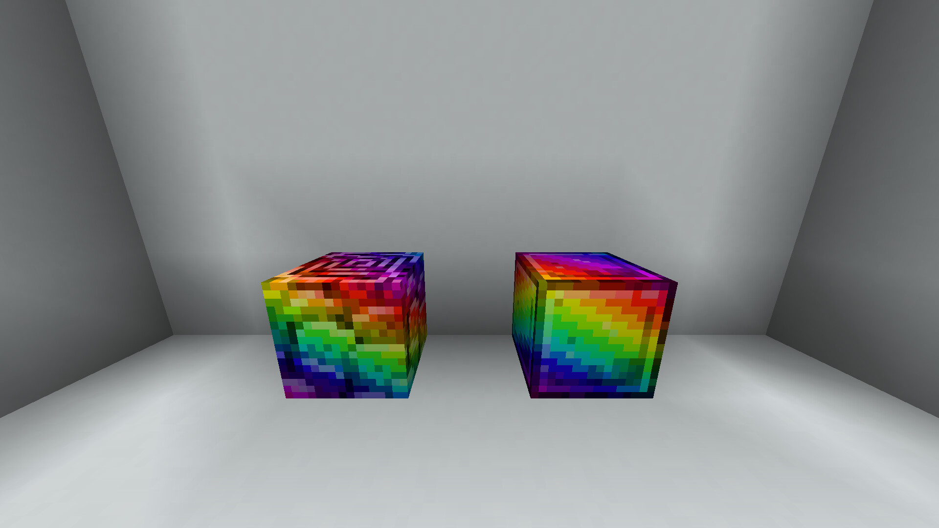 Animated Rainbow Netherite Minecraft Texture Pack