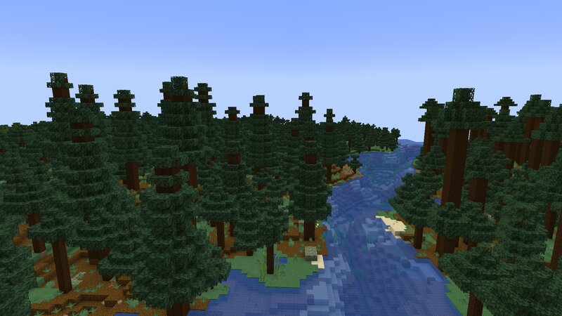Spruce Colormap Minecraft Texture Pack