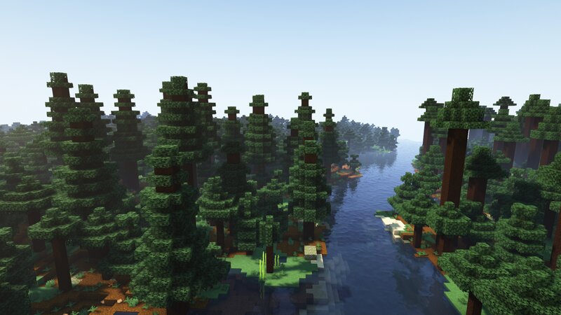 Spruce Colormap Minecraft Texture Pack