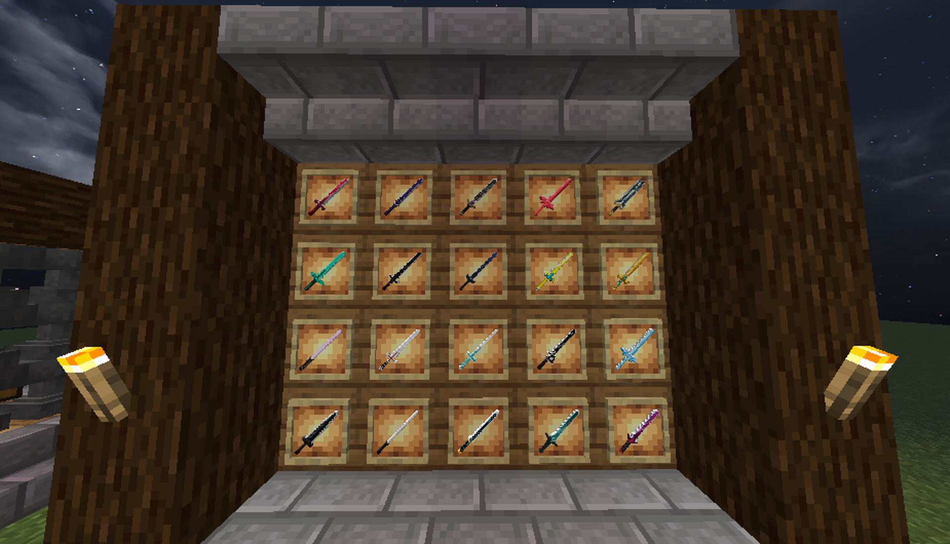 Midnight's Anime Swords Texture Pack Minecraft Texture Pack